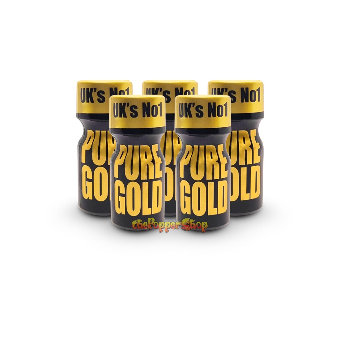 Pure Gold Odorisor 10ml x5 - Poppers Online - Poppers UK