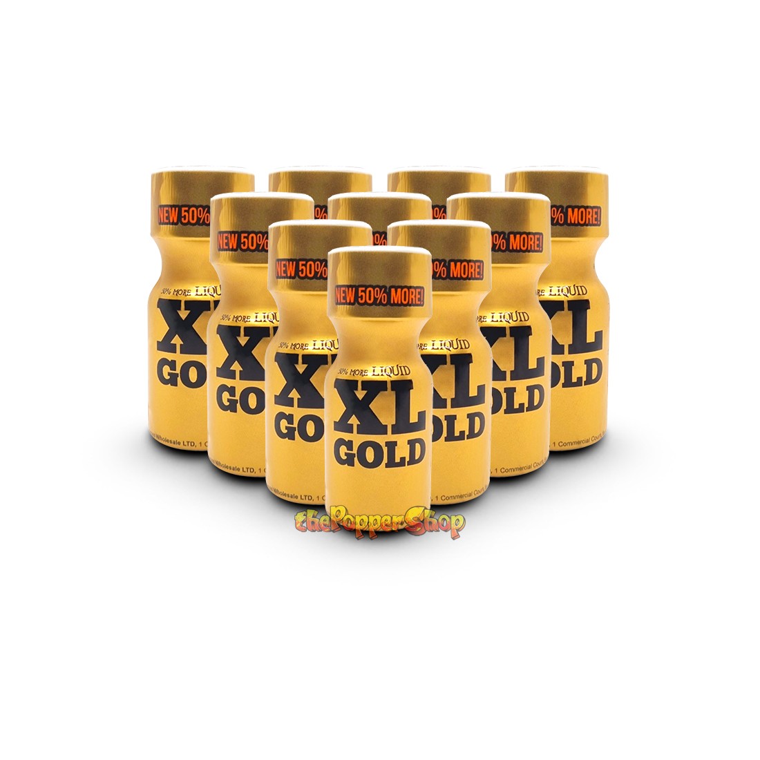 XL Gold Aroma 15ml x10 - Poppers UK - Poppers for Sale